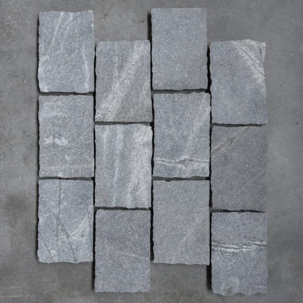 Blue Moon Exfoliated Cobbles | Premium Granite Tiles Supplier